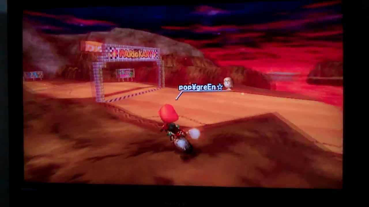 Mario Kart Wii Grumble Volcano Ultra Shortcut 0:34.706 - YouTube