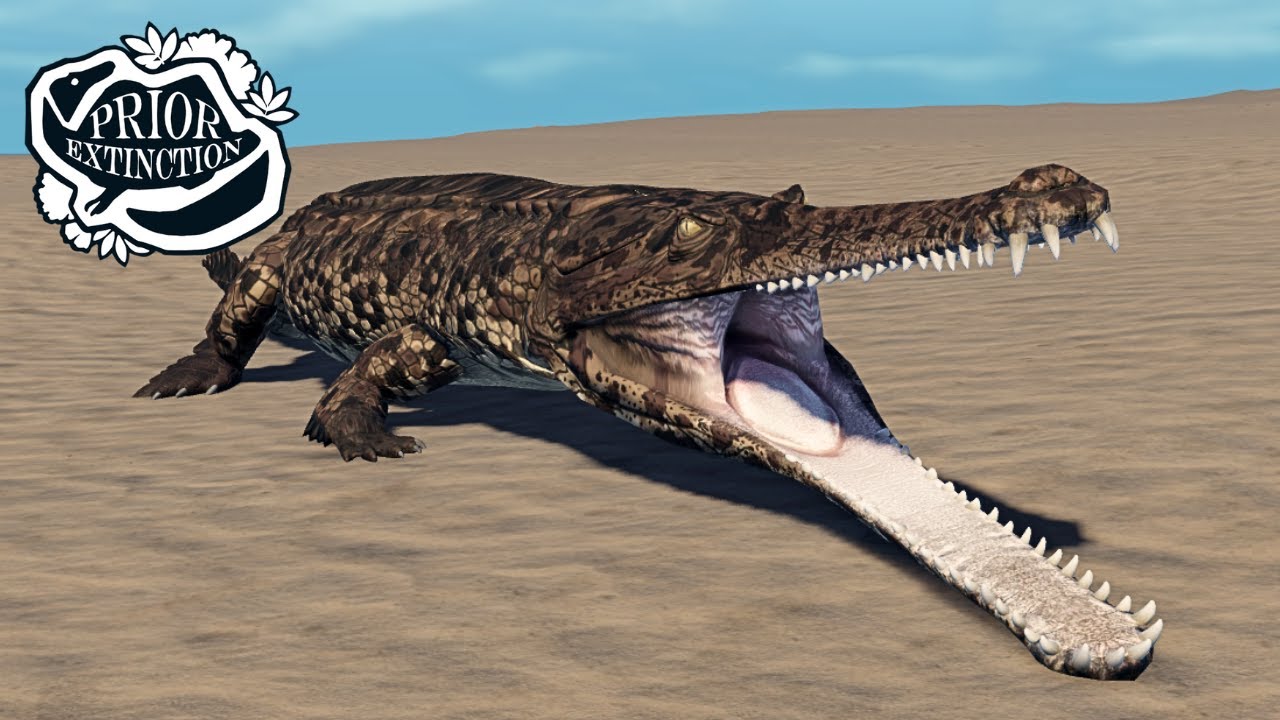 Unreleased WIP Machimosaurus | Prior Extinction - YouTube
