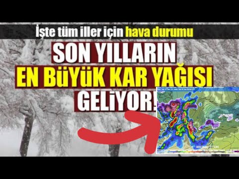 Ocak,ta Kar Fırtınası!