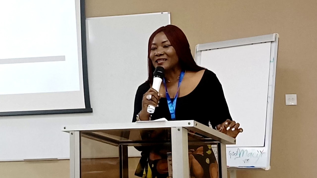 Funke Treasure welcomes delegates to 2019 Media Leaders Summit - YouTube