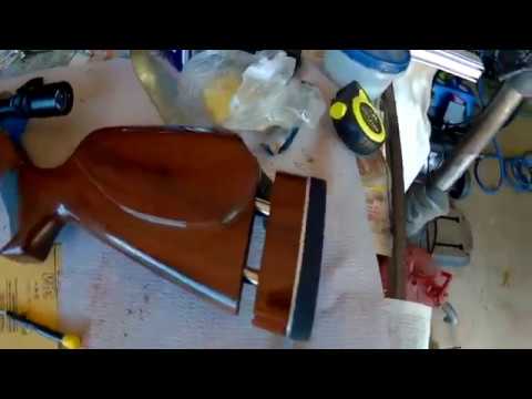 Making a fixed rifle stock into and adjustable rifle stock (length of ...