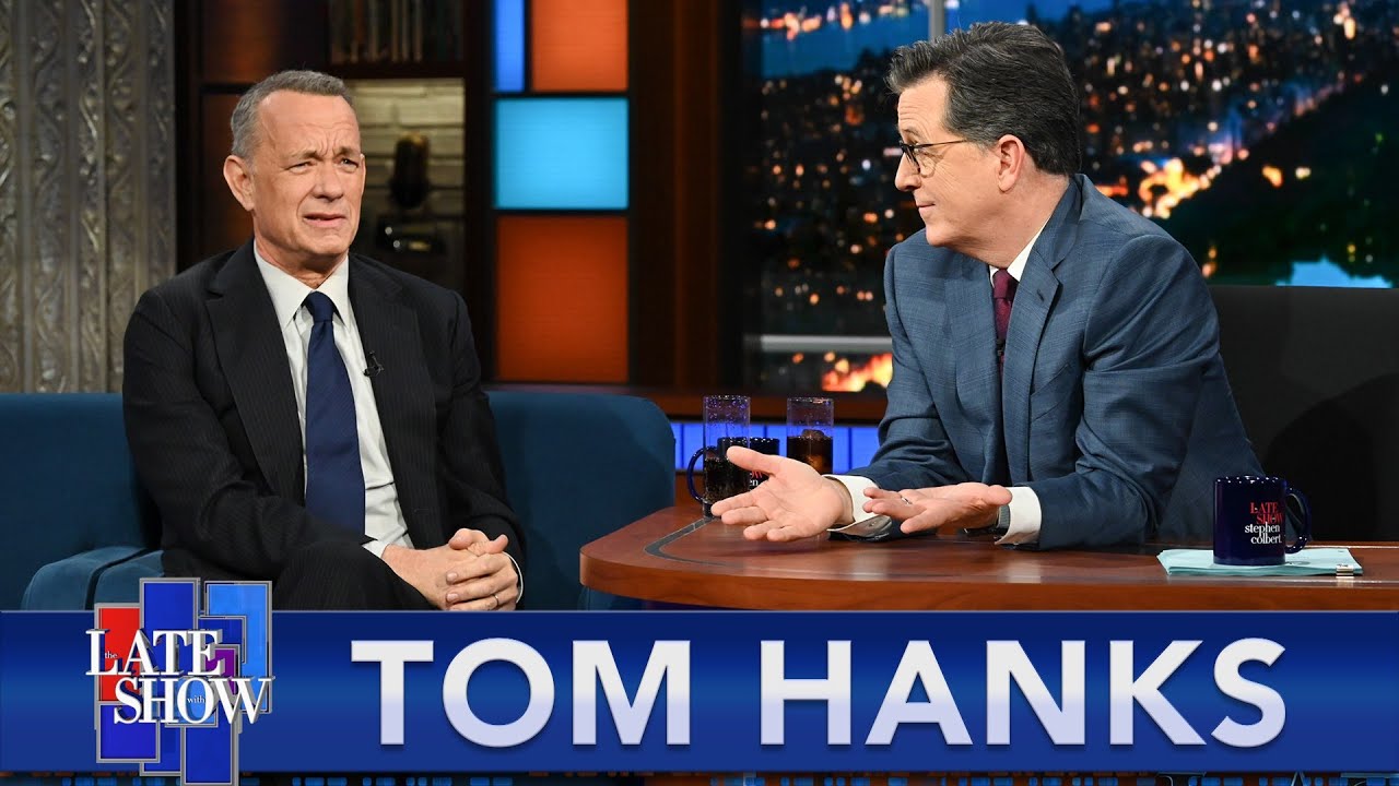 Just Wing The Whole Thing Colbert And Hanks Share The Advice They just-wing-the-whole-thing-colbert-and-hanks-share-the-advice-they