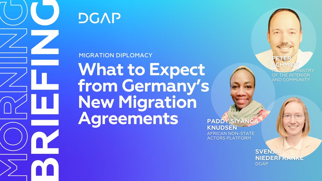 What to Expect from Germany’s New Migration Agreements - YouTube