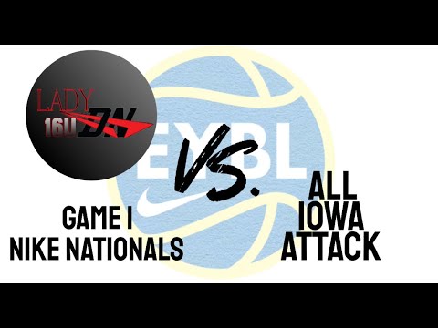 Lady Drive Nation VS. All Iowa Attack @ Nike Nationals in Chicago/ Game ...
