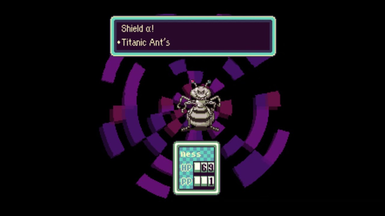 Earthbound - First boss fight + failed attempts - YouTube
