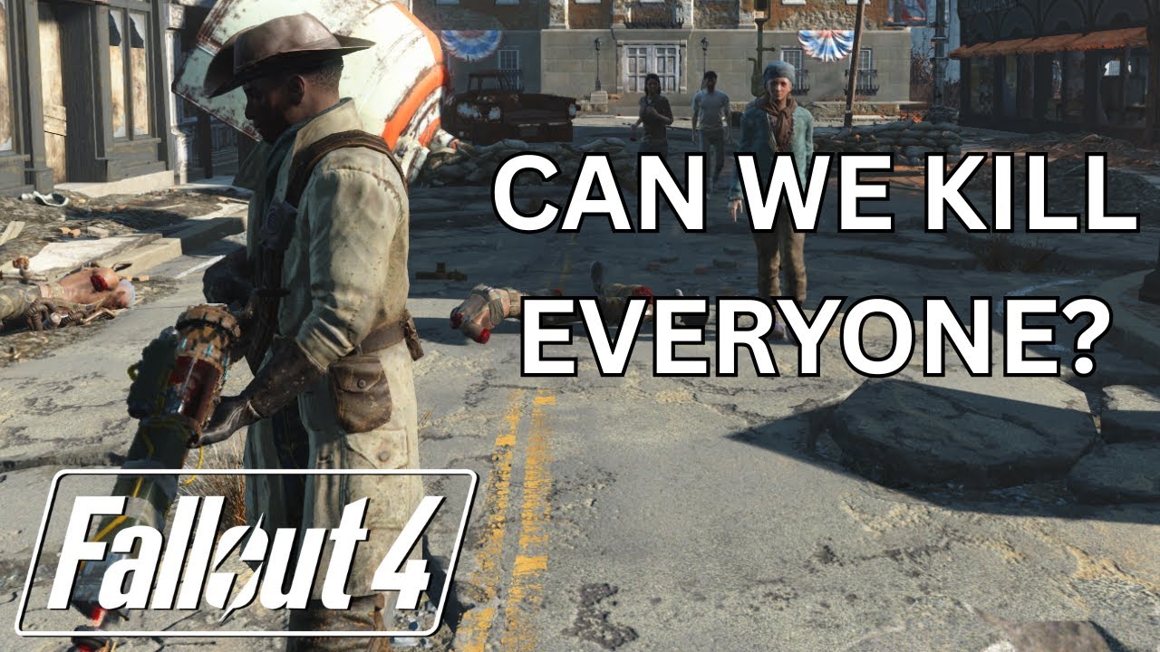 Preston Garvey - Can We Kill Everyone in Fallout 4 #1 - YouTube