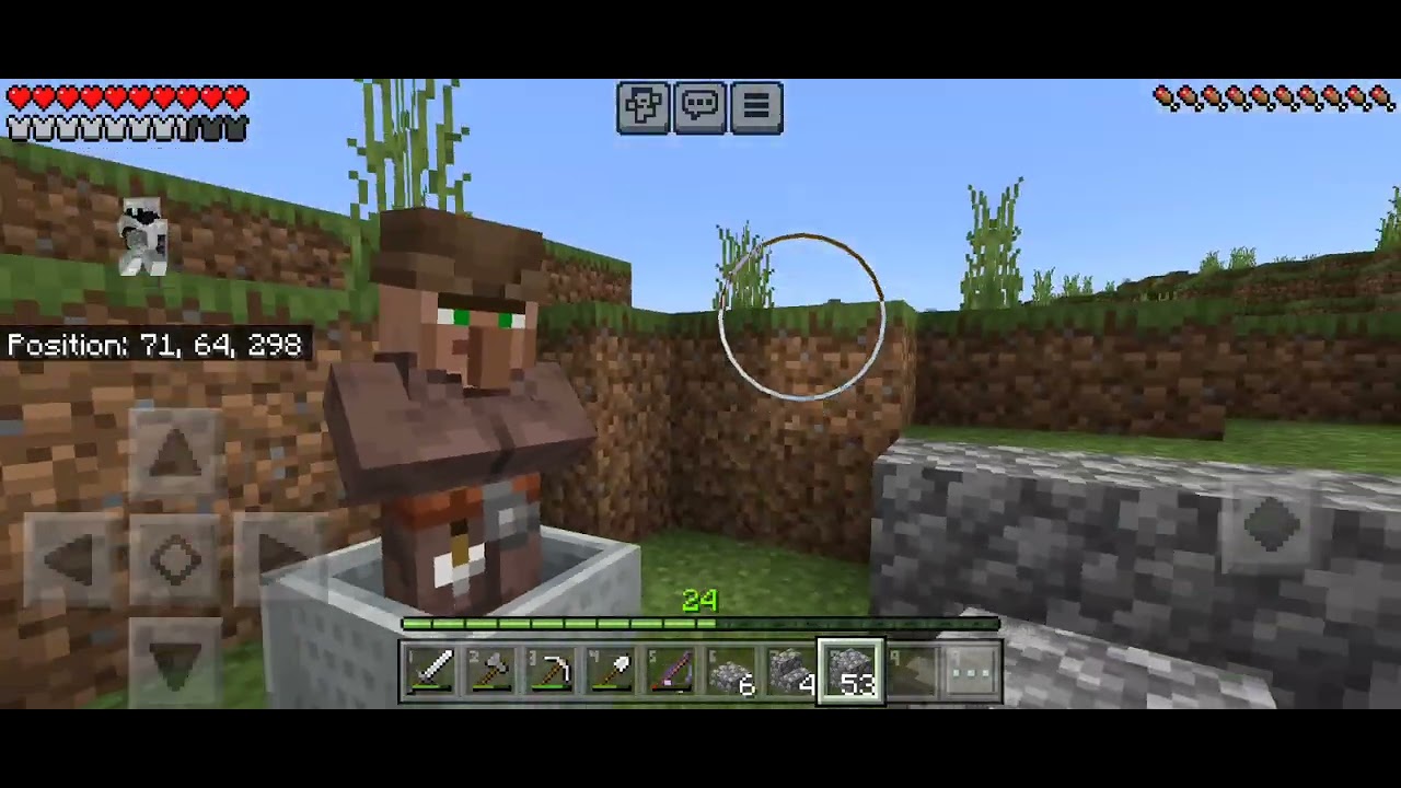 Minecraft lets play #6 (Building a villager trading center) No ...