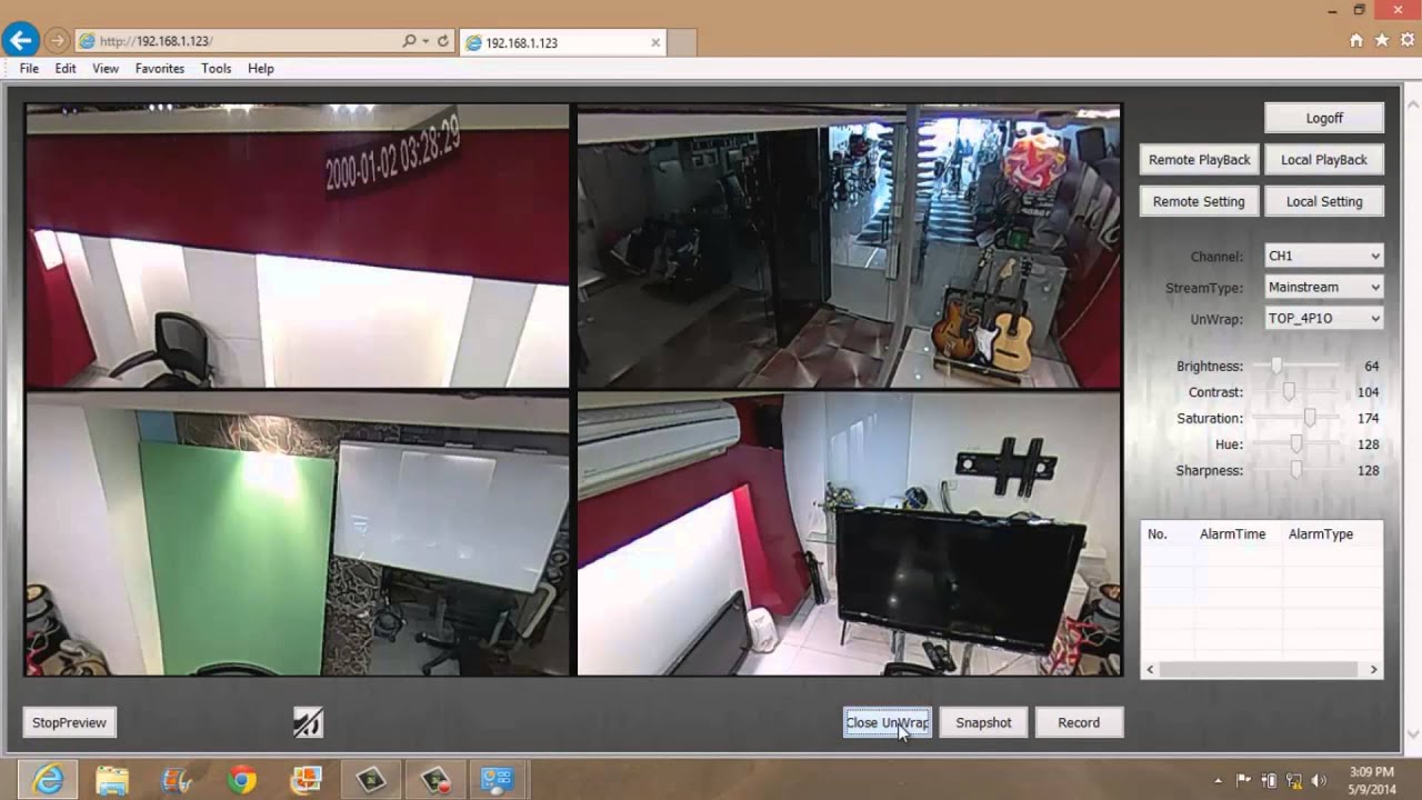 WHAT IS a Fish eye CCTV Camera IP Camera ? - YouTube
