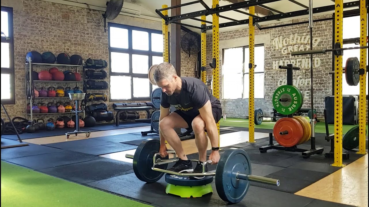 Trap Bar Deficit Deadlift - YouTube