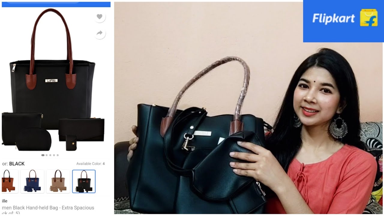 #Flipkart Bags Haul (pack of 5) Rs. 800/sling Bag, Hand Bag & more ...