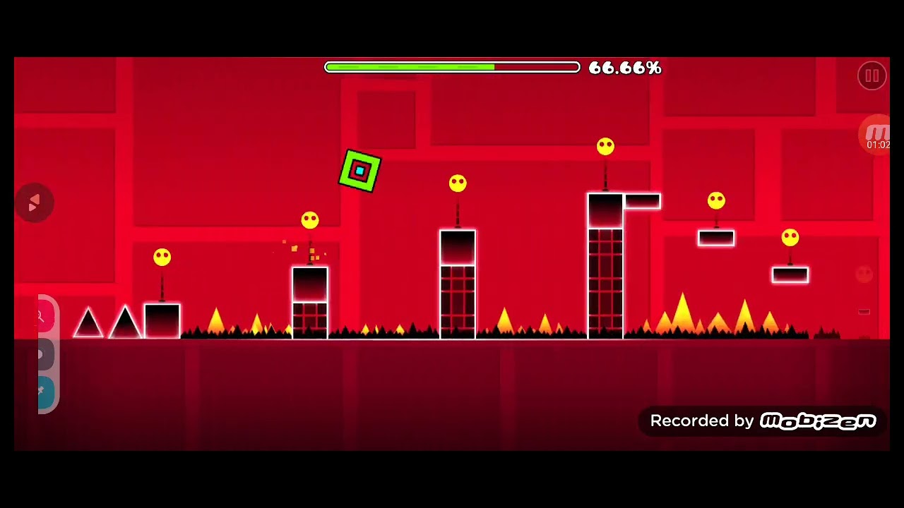 mi primer video de YouTube jugando geometry dash - YouTube