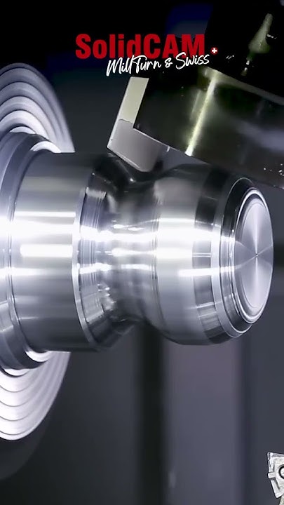 SolidCAM CNC Turning - YouTube