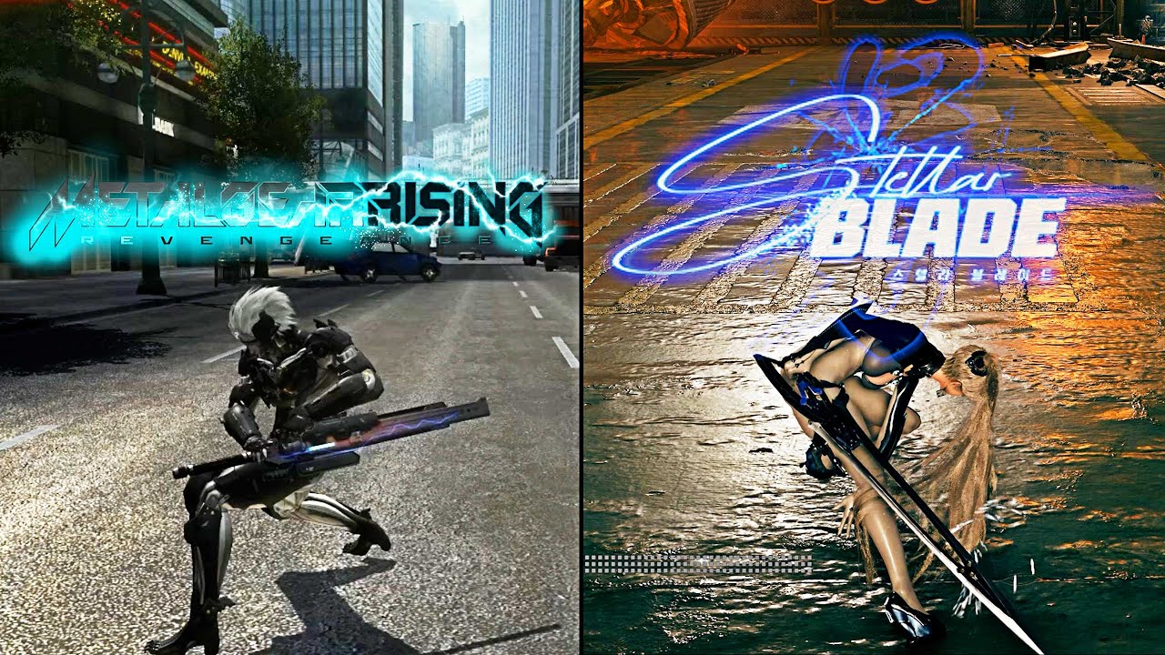 Stellar Blade Vs Metal Gear Rising Revengeance | Comparison - YouTube