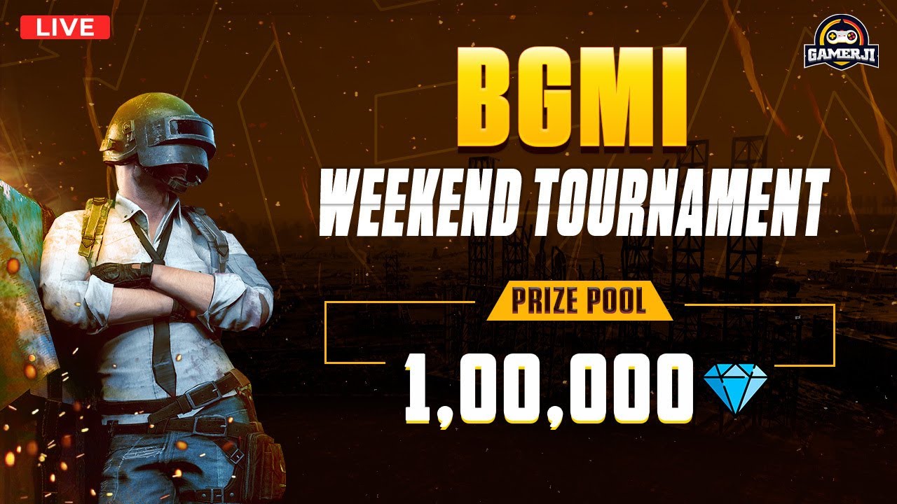 Gamerji Weekend Tournament | BGMI | Prize Pool 100000 Diamonds - YouTube