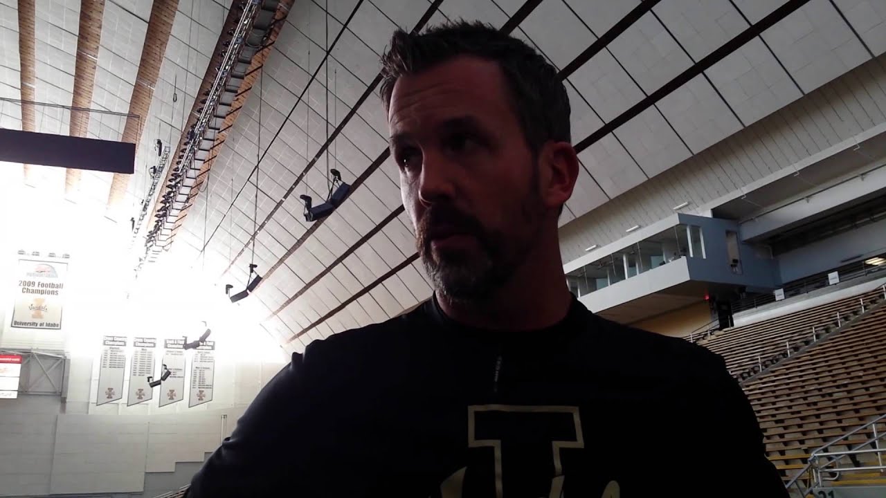 Bryce Erickson after Sept. 29 practice - YouTube