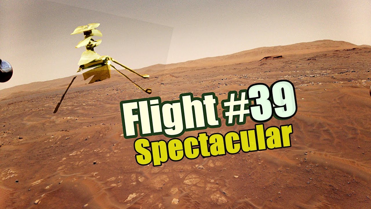 The Most Important Flight on Mars by Ingenuity Helicopter I +Full ...