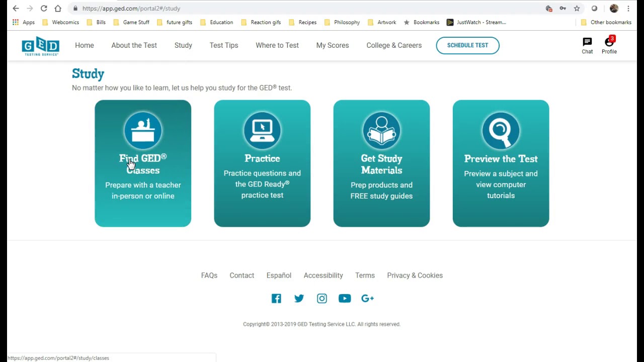 Selecting STC for GED Manager - YouTube