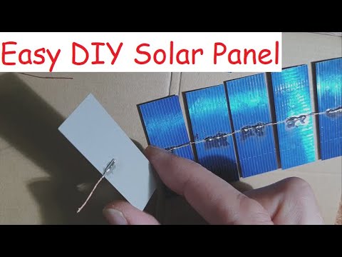 Do It Yourself Solar Power? - Easy DIY Solar Panel - YouTube