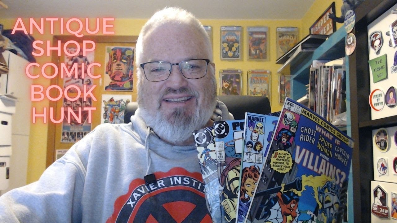 SWEET COMIC PICK UPS FROM AN ANTIQUE SHOP - YouTube