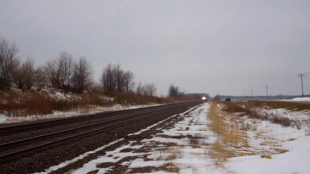 Christmas Eve Amtrak action near Zearing, IL w/ AMTK 822 12/24/16 - YouTube