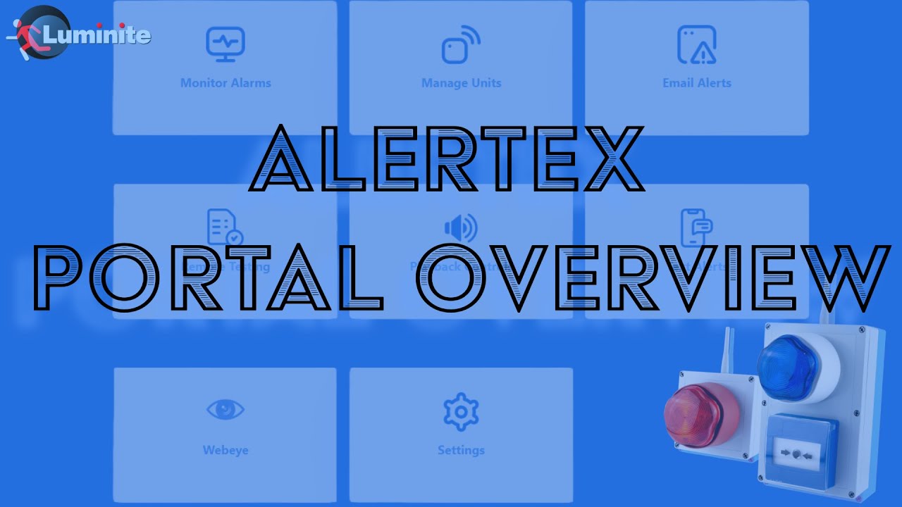 Alertex Portal Overview - YouTube