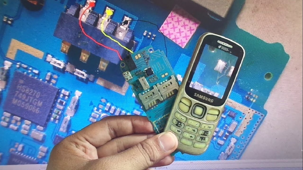 Samsung Metro B313E BSI point jumper solution. - YouTube