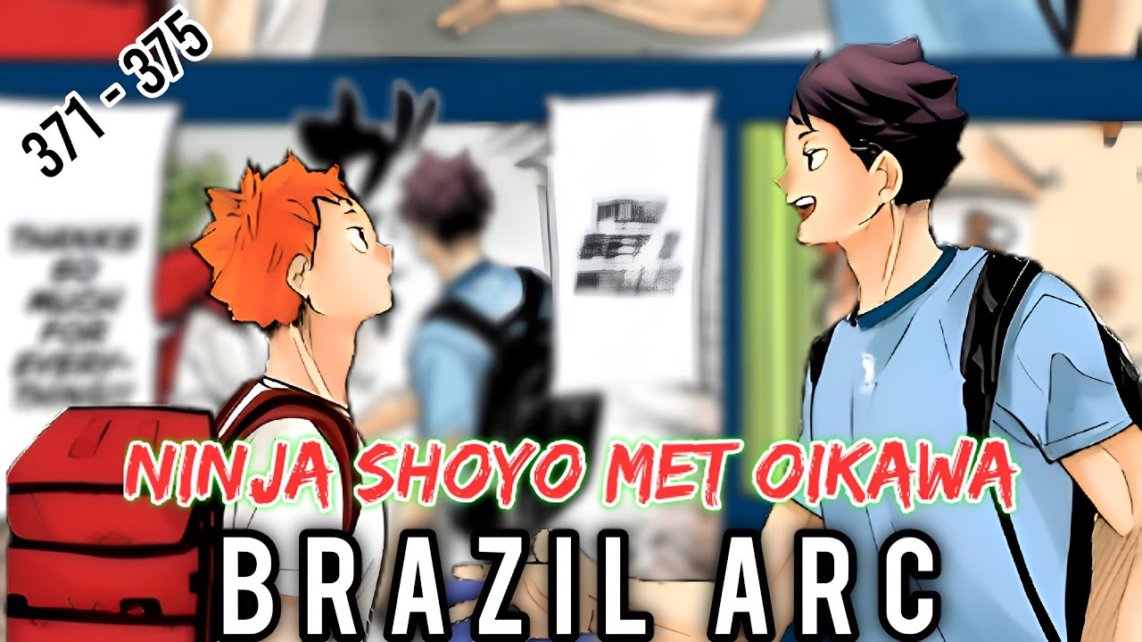 Ninja Shoyo Mets Oikawa in Brazil l Brazil Arc l Haikyuu Manga Chapter ...