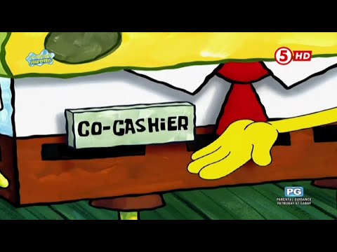 Spongebob Tagalog/Filipino dub – CO-CASHIER! - YouTube