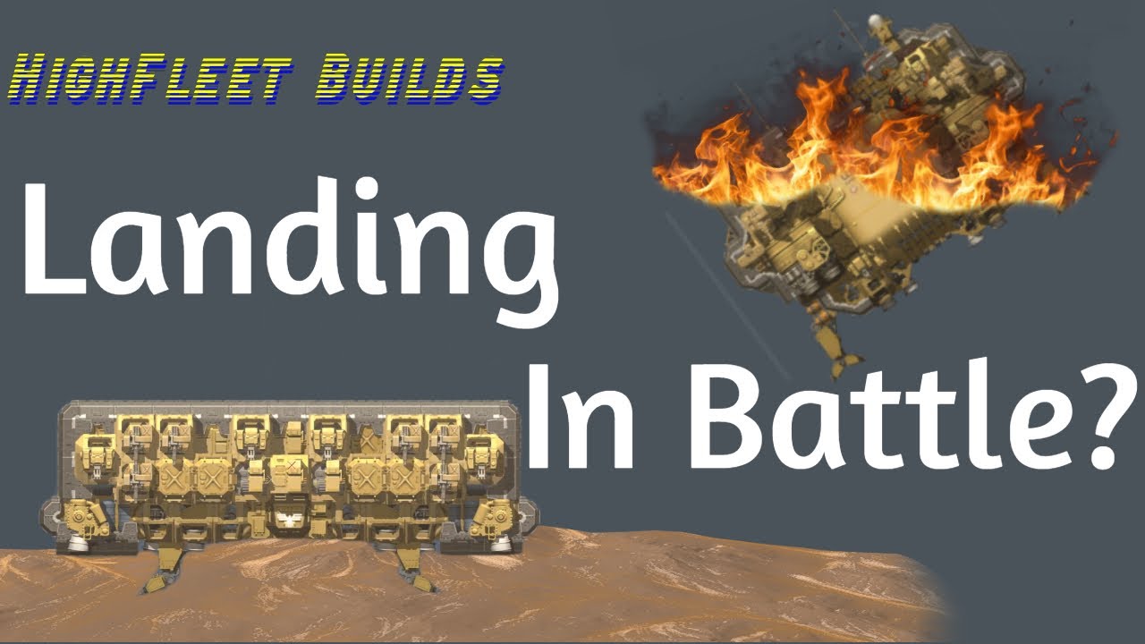 Landing Ships In Combat? | HighFleet Builds - YouTube