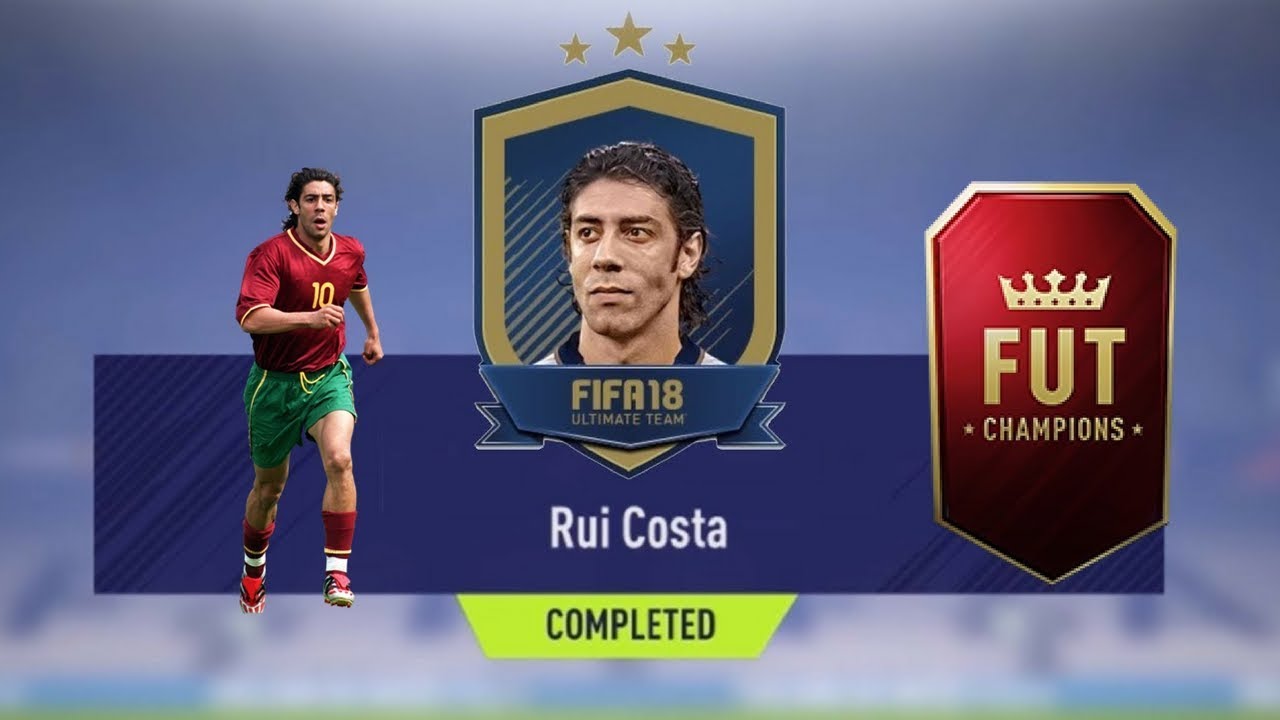 RUI COSTA 90 COMPLETIAMOLO+WKL!!!! FIFA 18 LIVE ITA - YouTube