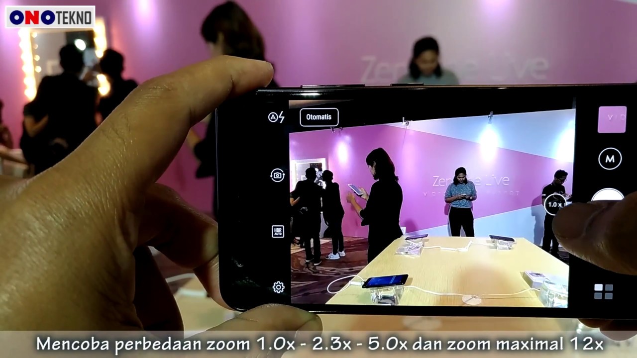 Hands On Asus Zenfone Zoom S dan Asus Zenfone Live di Zenfinity 2017 - YouTube