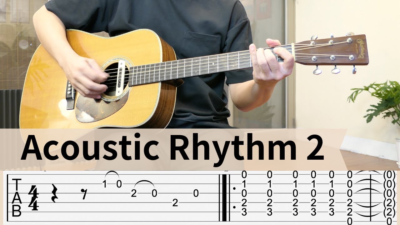 【TAB】Rhythm 2 | Rhythm Guitar | Corey Congilio - YouTube