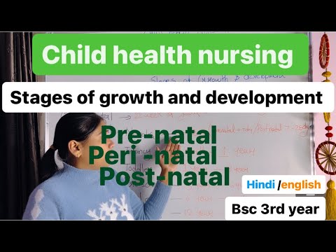 Stages of growth and development ll paediatric nursing ll bsc 3rd year ...
