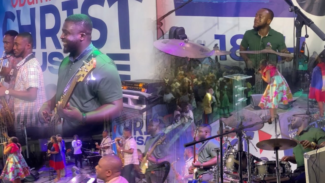 🔥Hot Pentecostal Praise with Sandy Asare and Crew||Emma the bassplayer ...