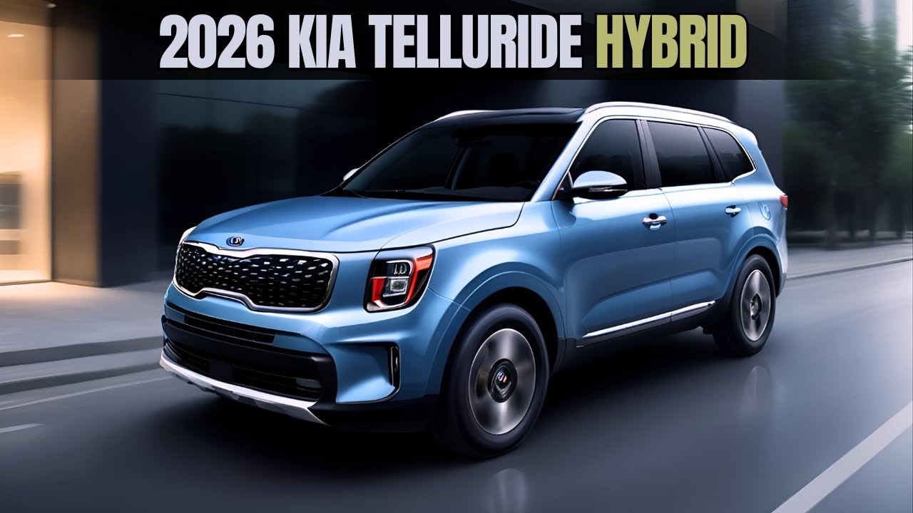 First Look: 2026 Kia Telluride Redesign & Hybrid Power Revealed! - YouTube