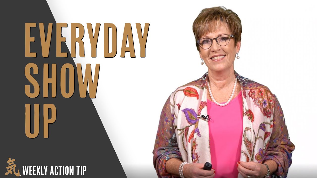 Every day we have a choice of how we "show up". - YouTube