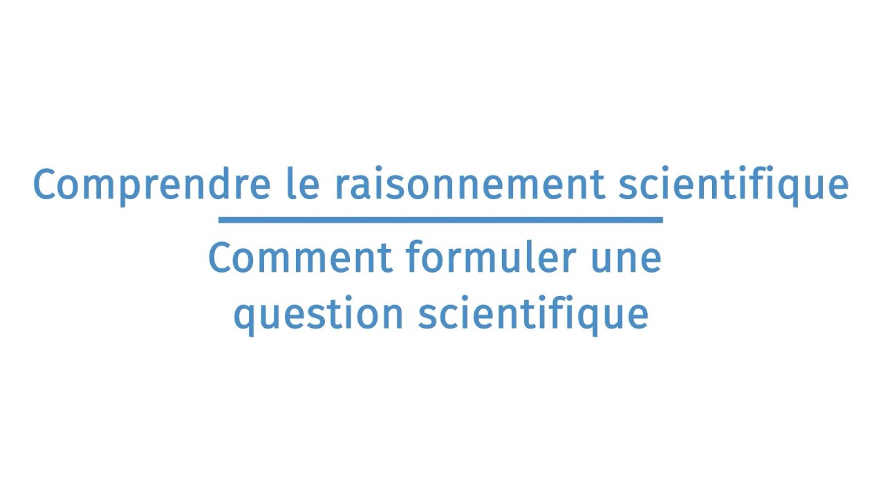 Anytime Help, Anywhere - Science - Comment formuler une question ...