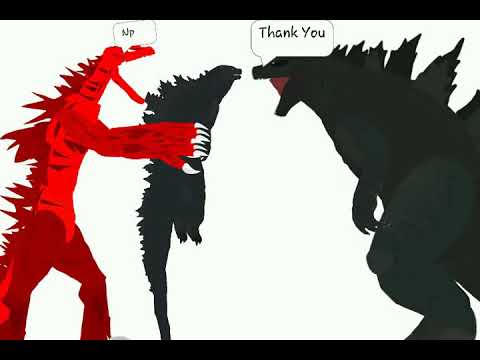 Thank you So Much godzilla Red dc2 - YouTube