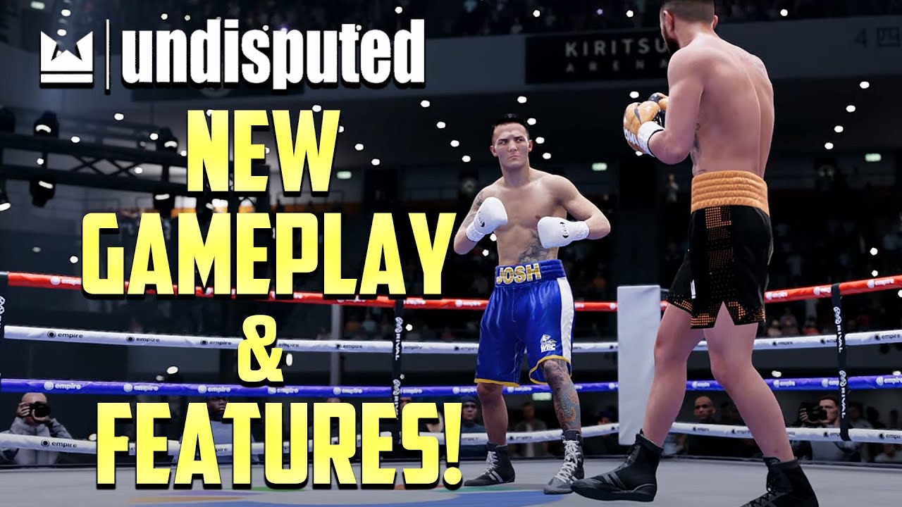 Brand New Undisputed Gameplay And The Final Features Of The Game ...