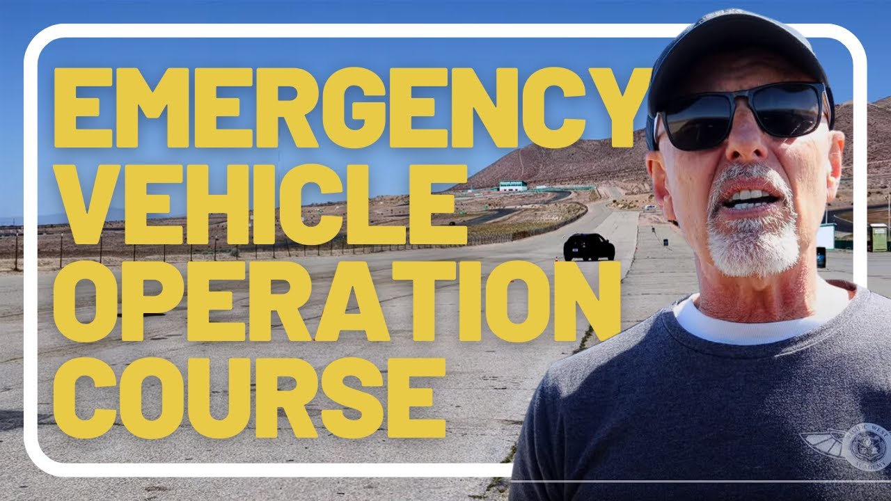 Emergency Vehicle Operation Course - Slalom Drill - YouTube