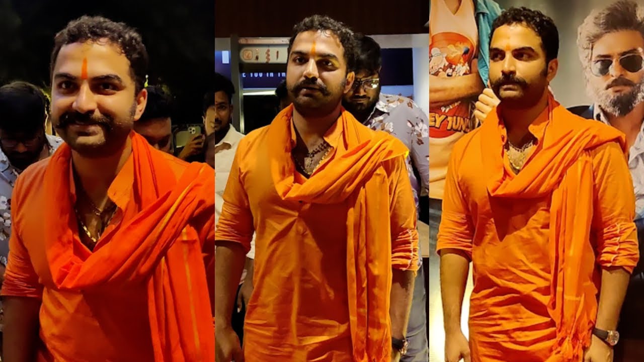 Vishwak Sen at Mama Machindra Movie Pre Release Event | Filmyfocus.com ...