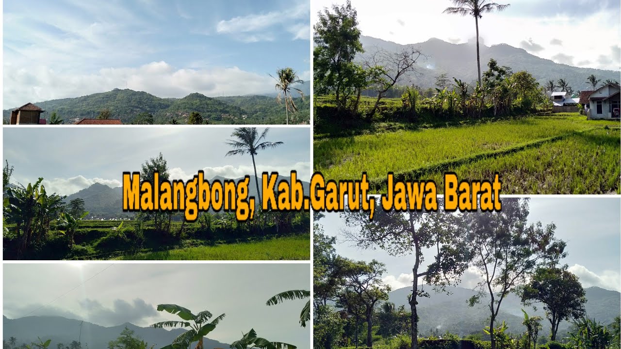 Indahnya Pemandangan di Daerah Malangbong, Kab. Garut, Jawa Barat - YouTube