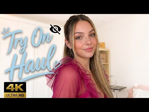 4K Micro Mini String Bikini Tiny Bikini Try-on Haul See-everything Sheer Transparent on#microbikini