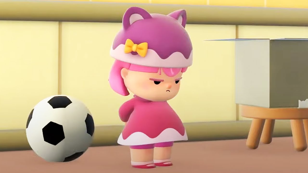 ⚽️ He won't let her play football? ⚽️ | learning patience | 1 Hour of ...