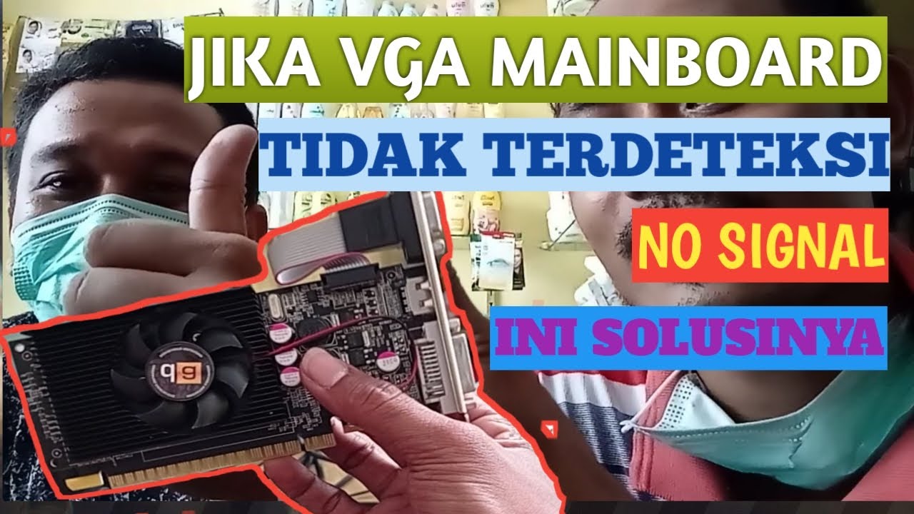 Cara memperbaiki VGA Rusak - YouTube