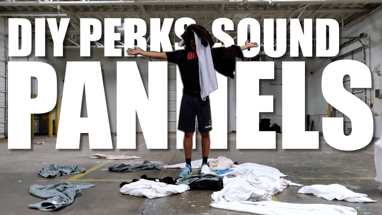 Making the Sound Panels from DIY Perks - YouTube