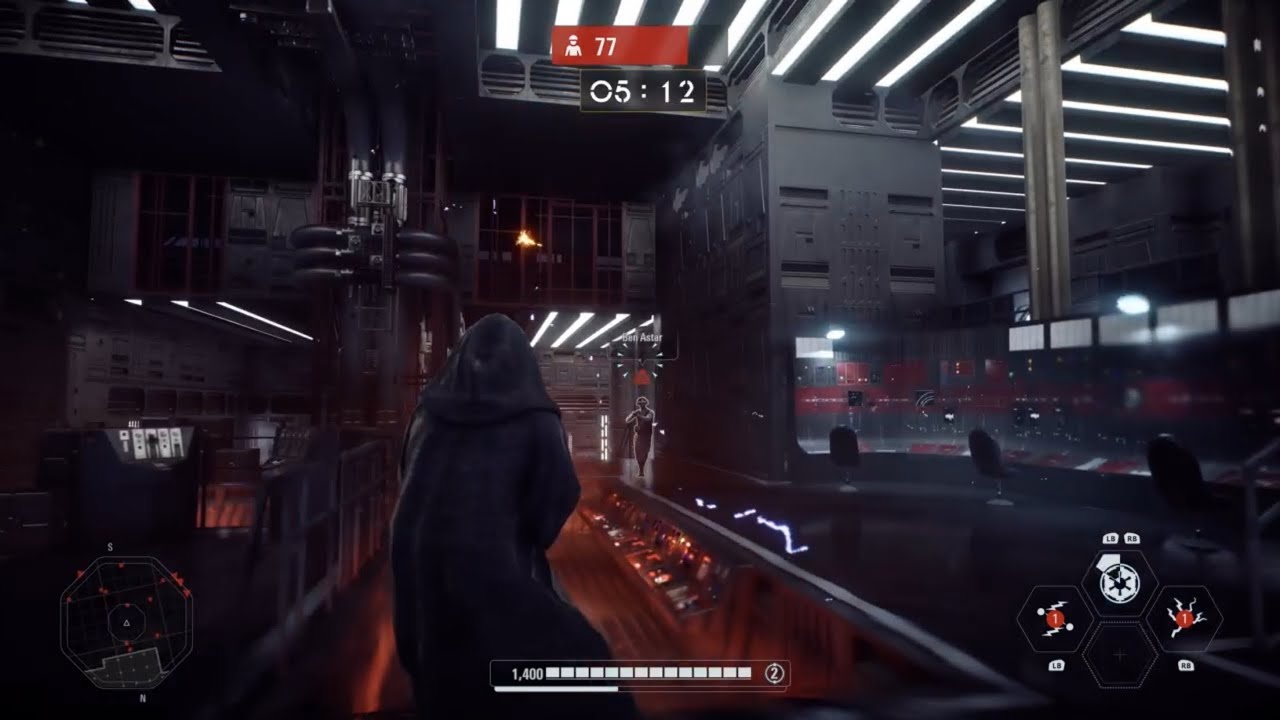 Star Wars battlefront 2 arcade mode Emperor Palpatine - YouTube