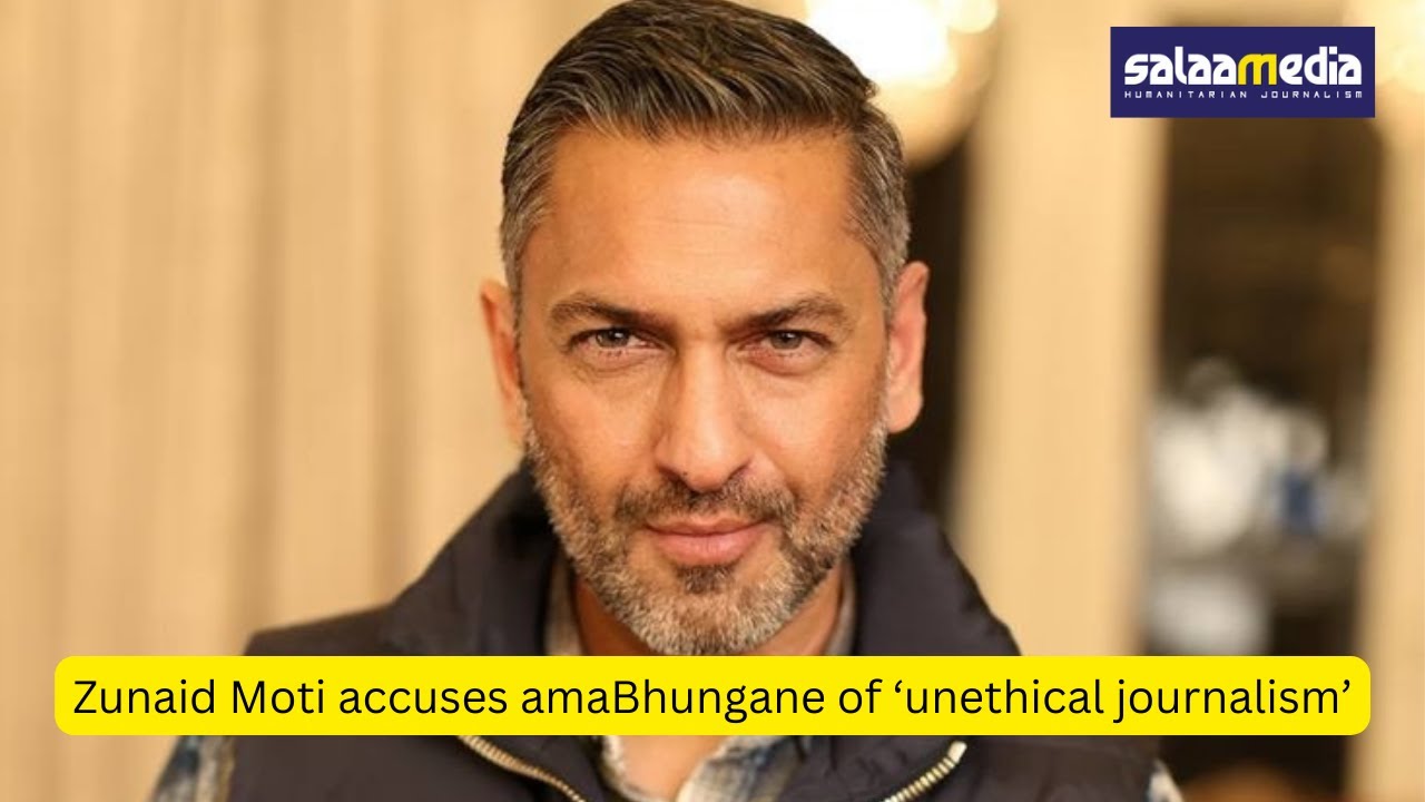 Zunaid Moti accuses amaBhungane of unethical journalism - YouTube