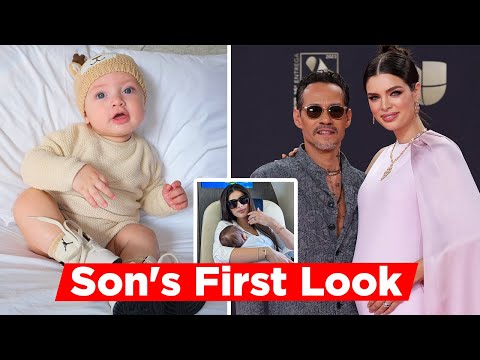 Marc Anthony And Wife Nadia Ferreira Share Son's Faces First Look