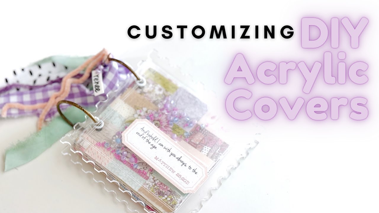 Customizing DIY Acrylic Covers | By the Well 4 God - YouTube